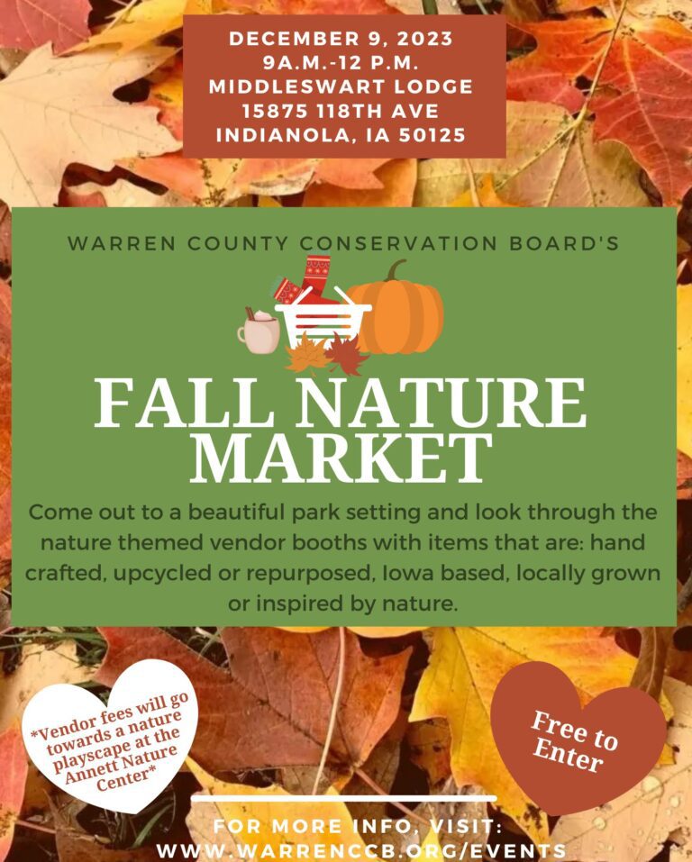 Fall Nature Market | Warren County Conservation